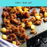 Sausage and Apple Fry 'Em Up - Anna Vocino